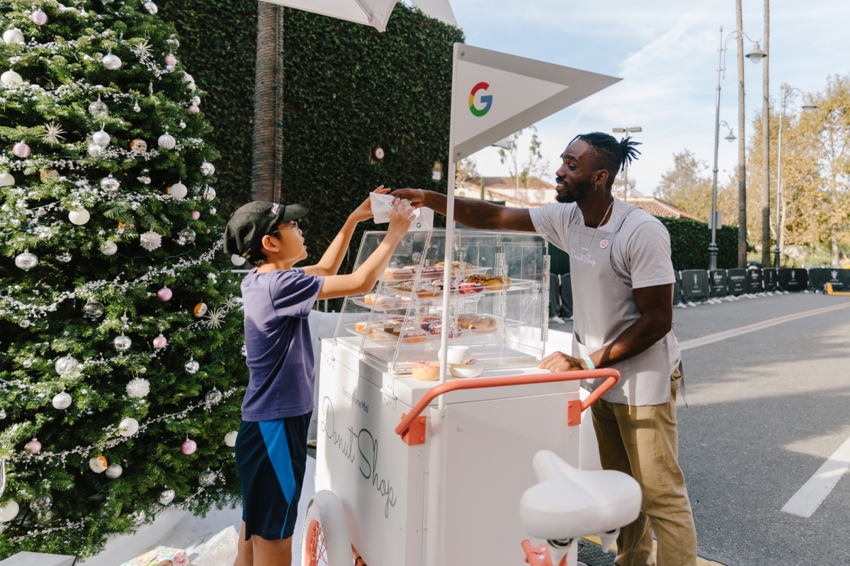 MAS | Case Study I Google Home Mini Donut Shop